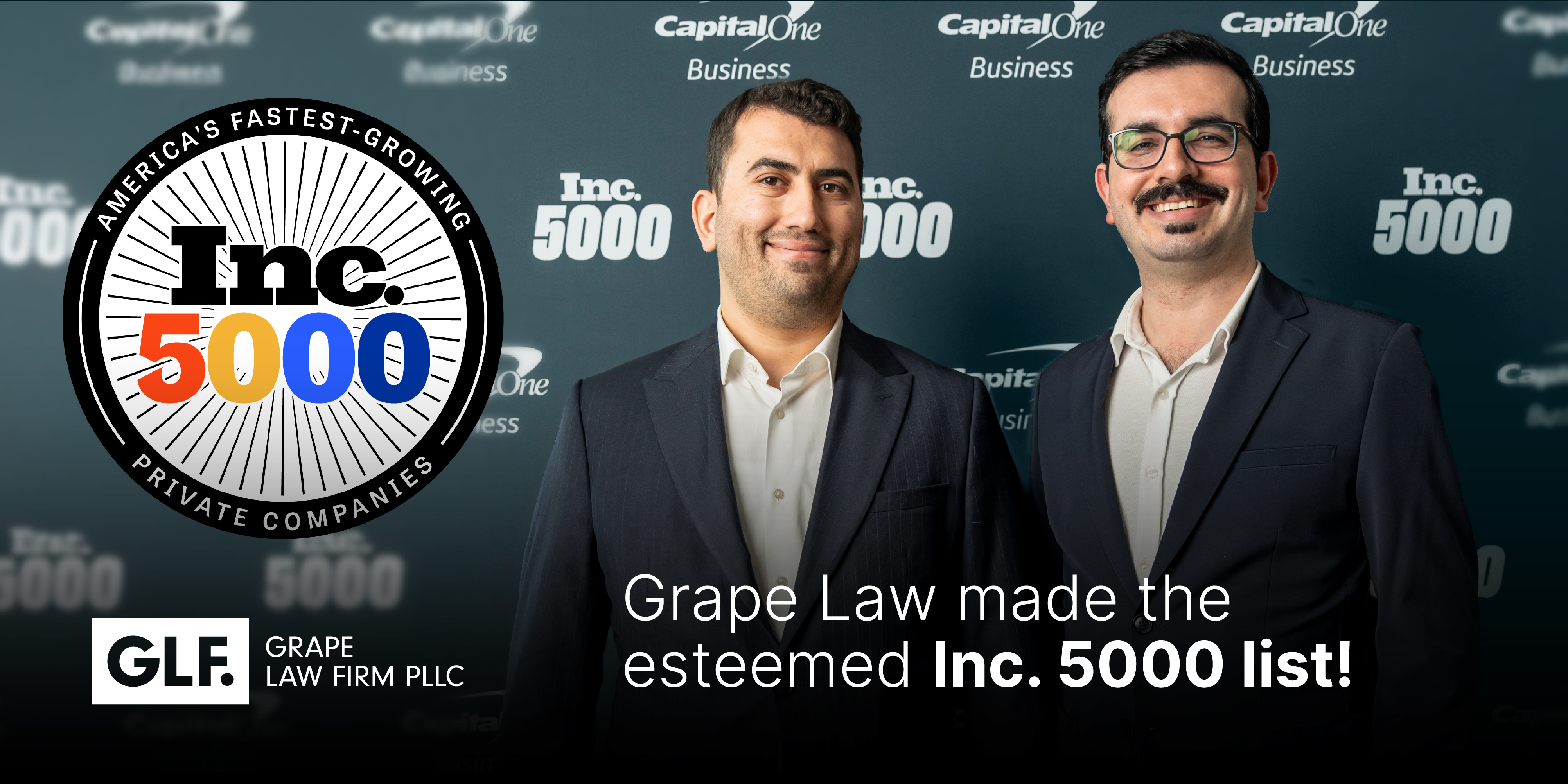 Grape Law Made the Inc. 5000 List!